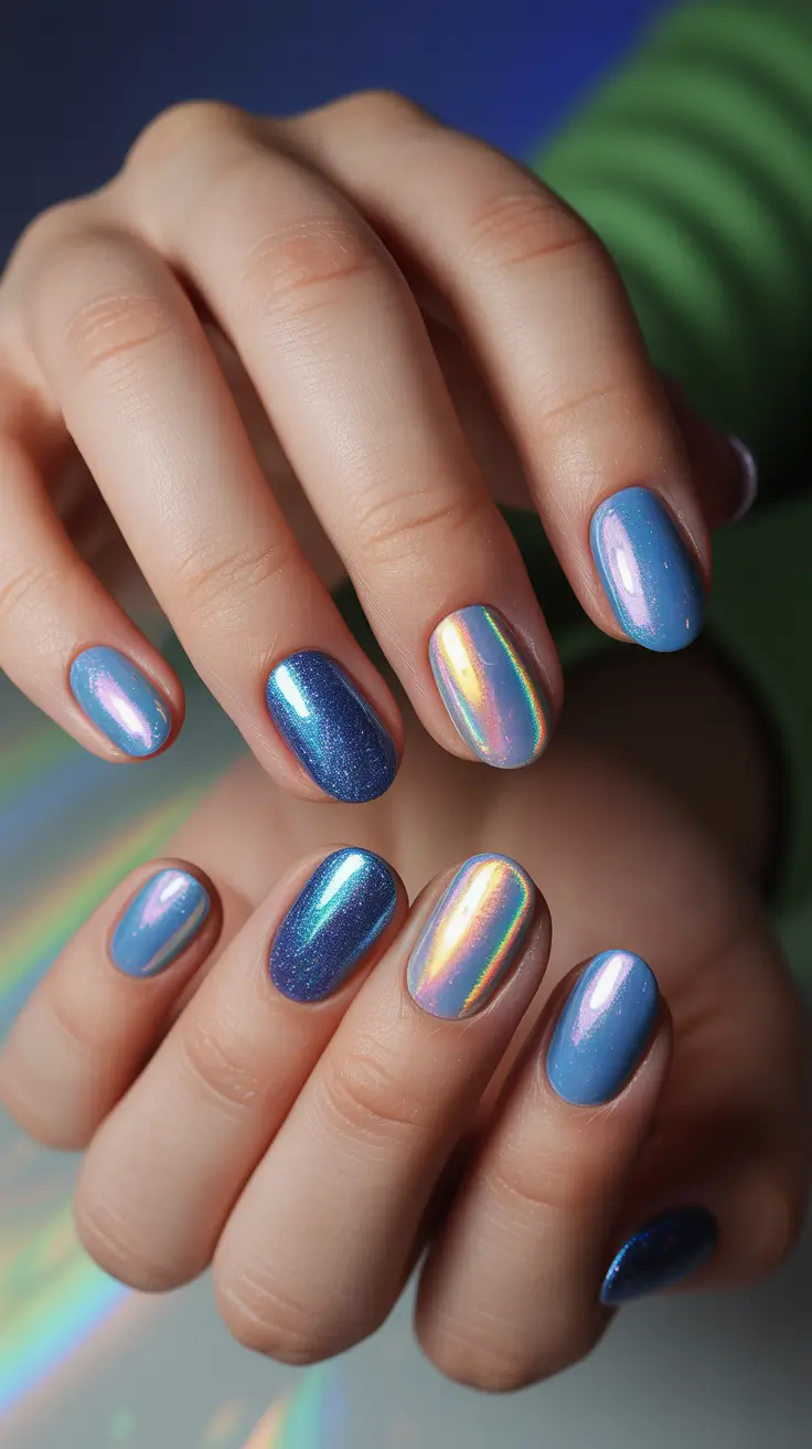 Blue Nails 2026 – Best Blue Nails Design Ideas in Royal Shades for ...