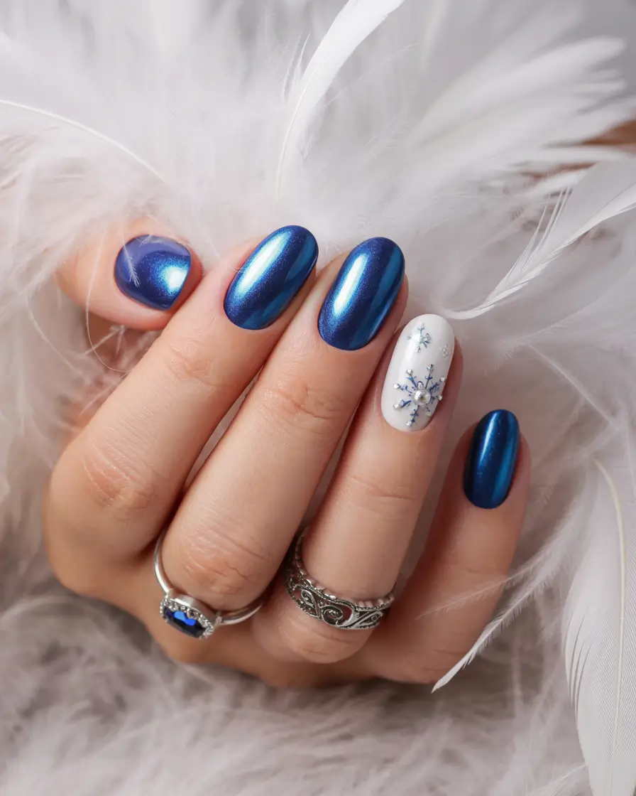 Blue Nails 2026 – Best Blue Nails Design Ideas in Royal Shades for ...